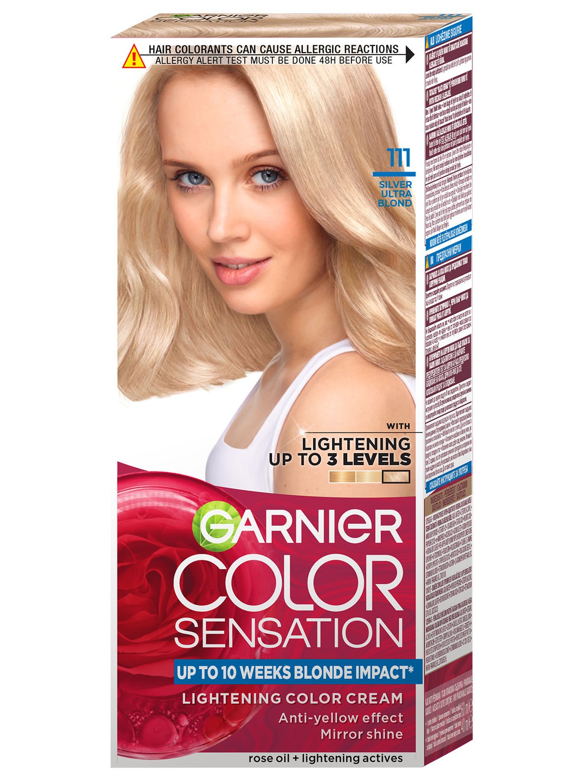 Intenzivna boja za kosu: Color Sensation 111 srebrno plava | Garnier