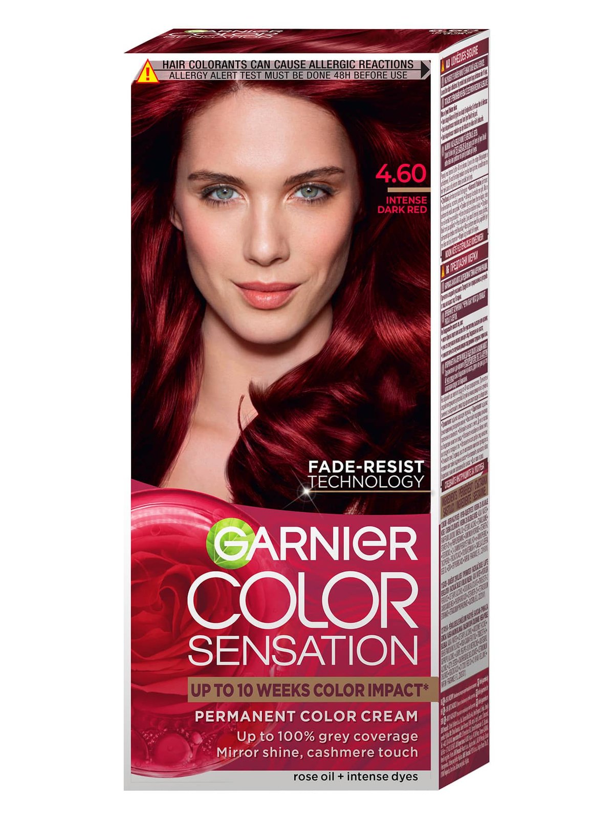 Garnier Color Sensation 4.60 Intenzivno tamno crvena