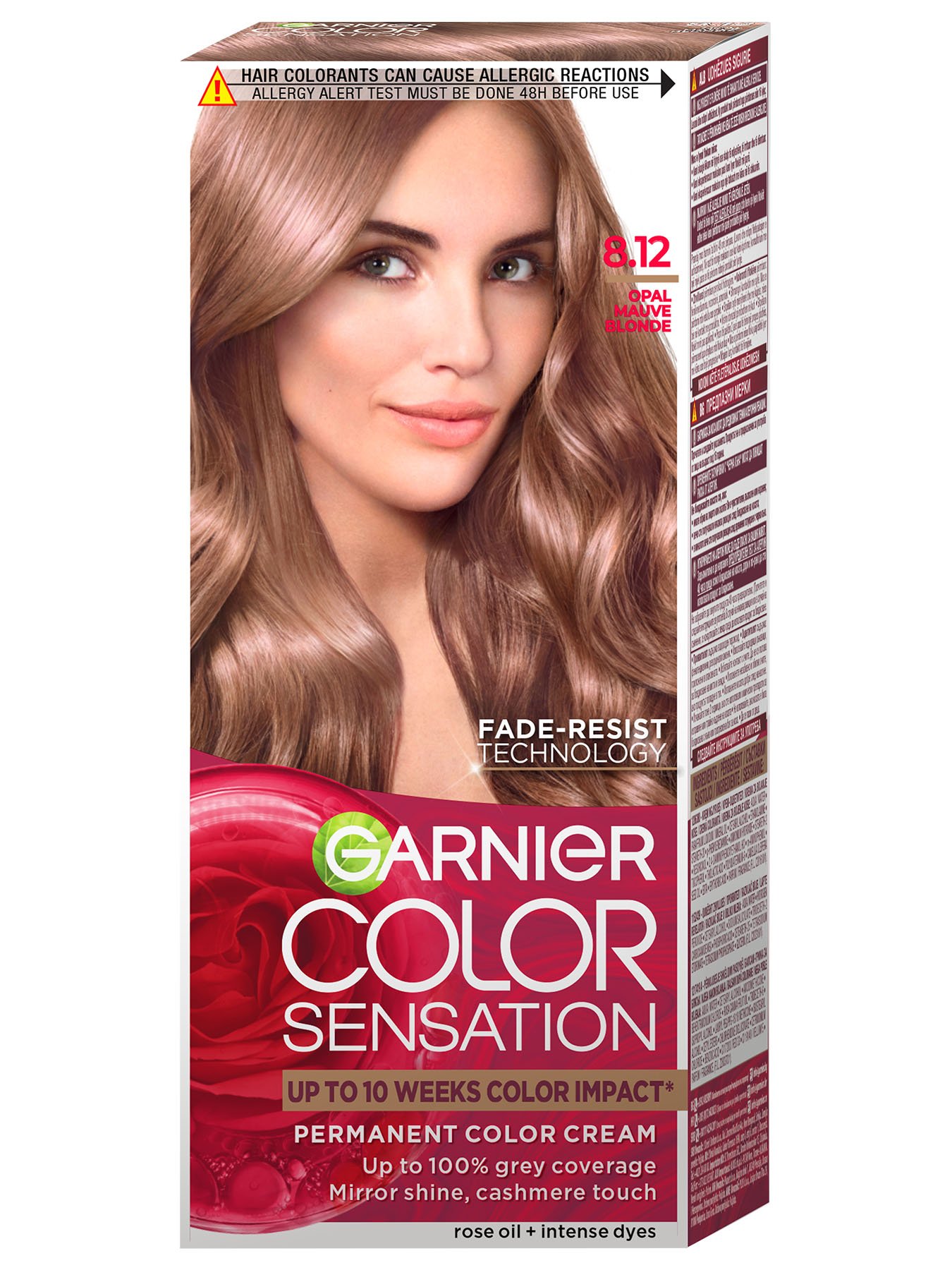 Garnier Color Sensation 8.12 Opal lila plava