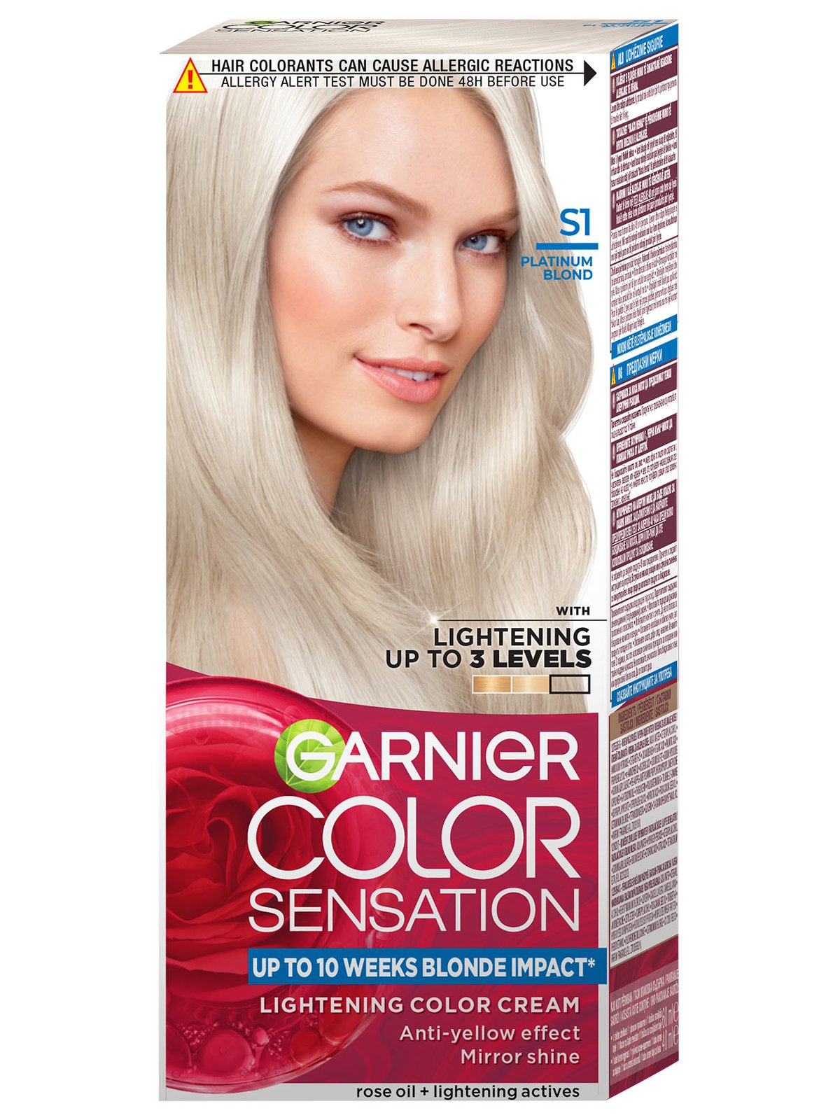 Color Sensation S1 Platinasto Plava: Dugotrajna Plava Boja | Garnier